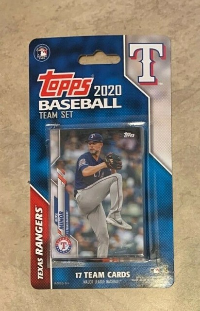 2020 Topps Texas Rangers 17 Card Team Set Factory for sale online | eBay