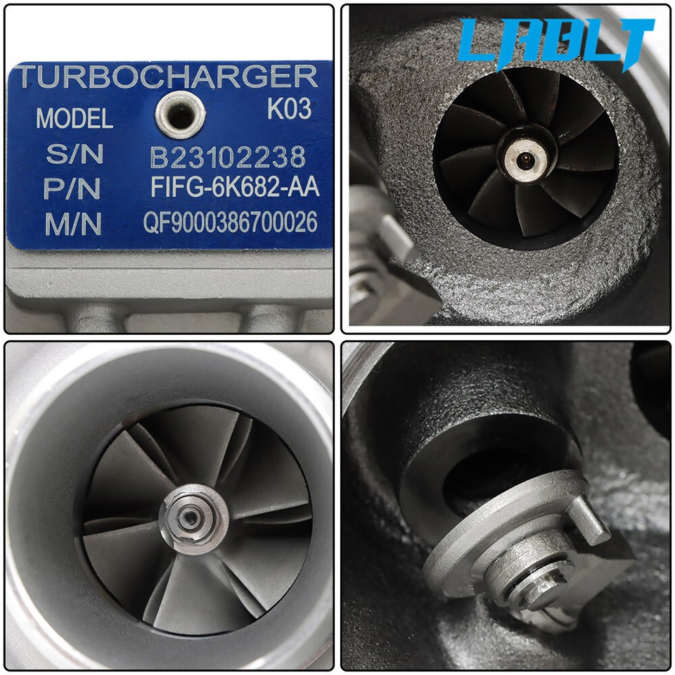 LABLT Turbo Turbocharger For 2014-2020 Ford Fusion Escape 1.5L B0BG ...