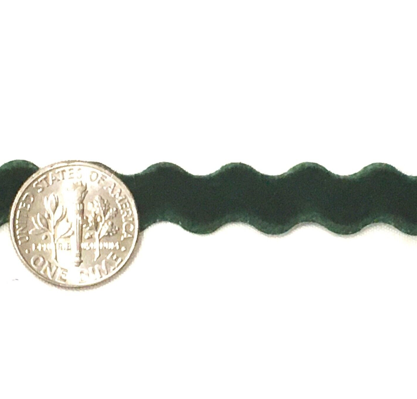 Rick Rack Trim Velvet Velvet Ric Rac Trim Serpentine Plush 3/8" Green 5 ...