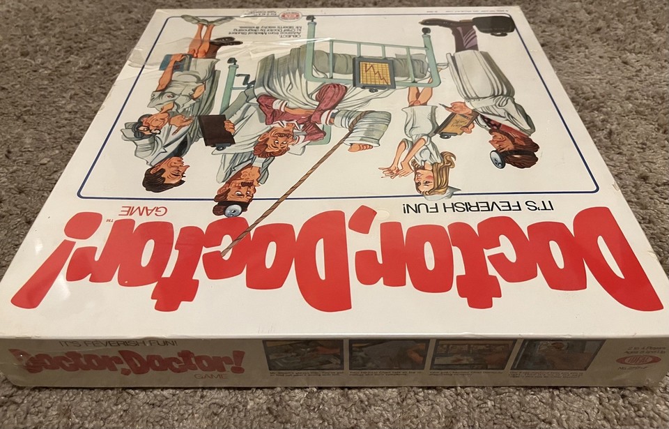 Rare Vintage Doctor Doctor! Board Game 1978 Ideal Toys | eBay