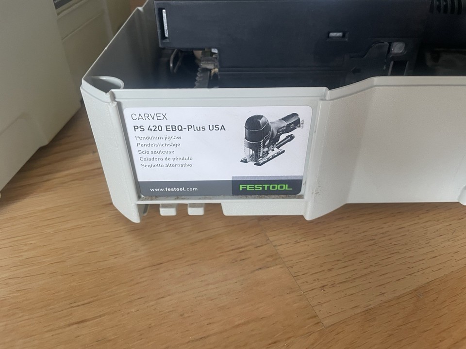 Festool CARVEX PSB 420 EBQ-Plus. D-Handle Corded Pendulum Jigsaw. Nice ...