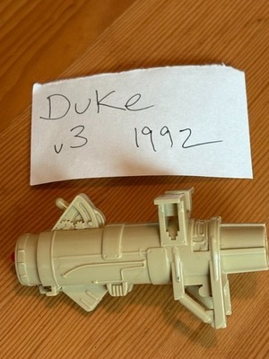 GI Joe Duke v3 1993 Missile Launcher Accessory Part Original Hasbro Lot ...