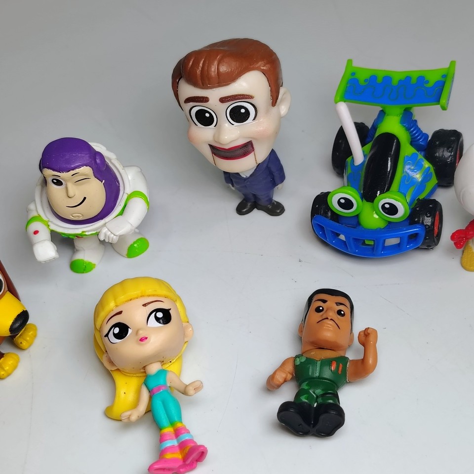 Lot of 10 Disney Toy Story 4 Mini Mystery PVC Figures Mini Fig Blind ...