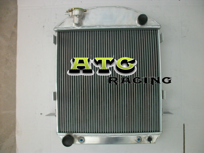 Aluminum Radiator For MODEL-T-BUCKET FORD ENGINE AT/MT 1924-1927 1925 ...