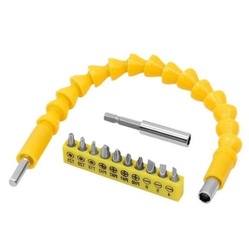 Snake Drill Bit Extension Hexagonal Shank Screwdriver Connectors ...