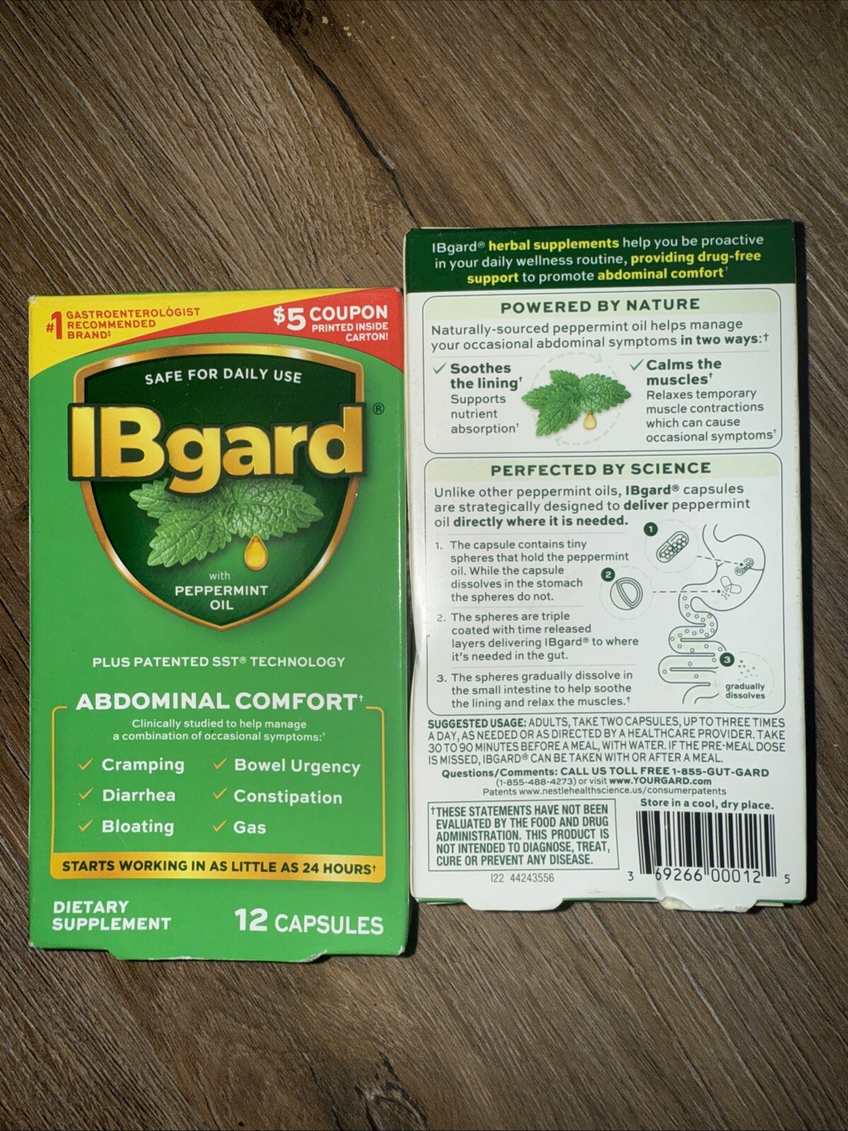 IBgard Irritable Bowel Syndrome Capsules - 12 Count 369266000125 | eBay