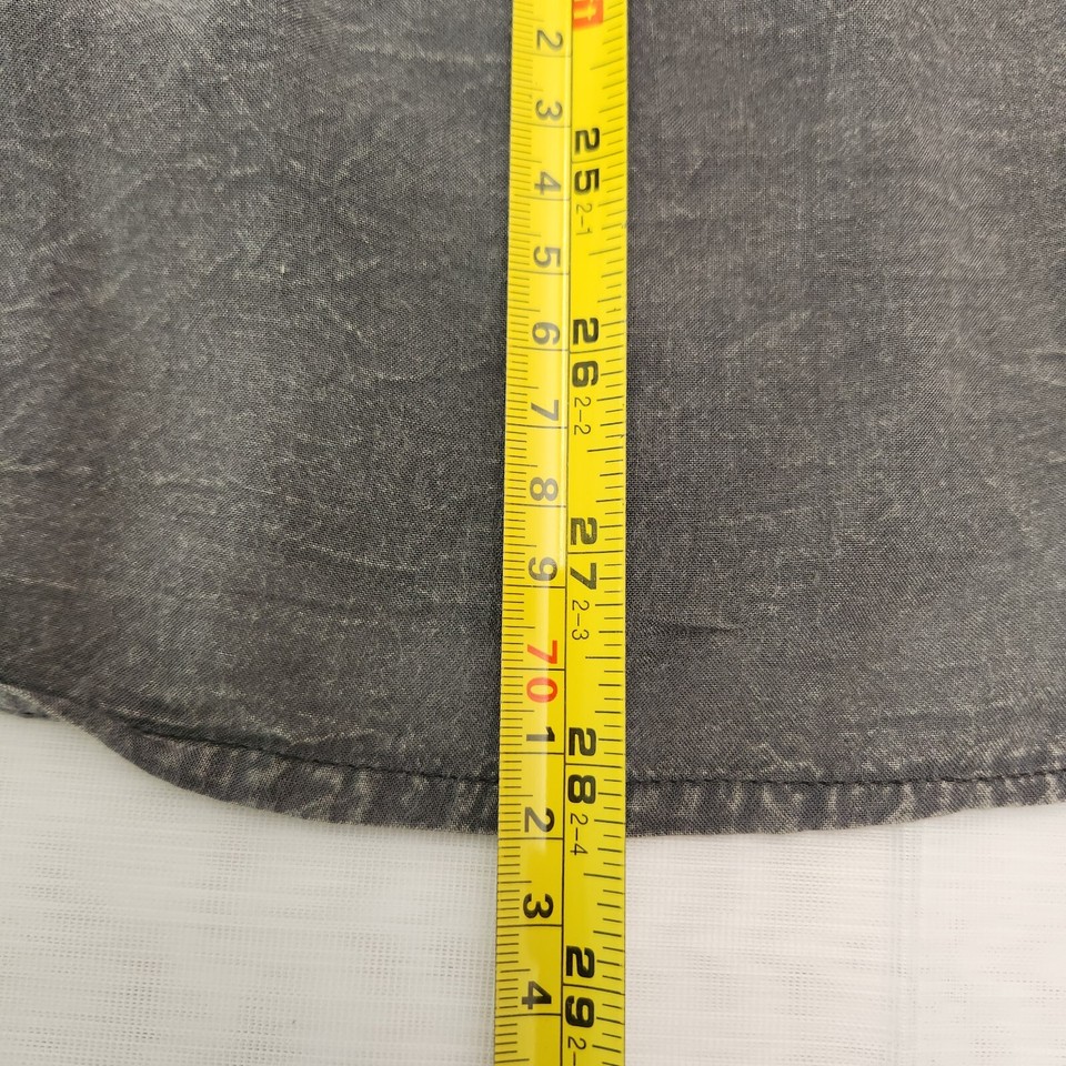 Sully Shirt Women L Gray Red Western Embroidered Aztec Floral Retro ...