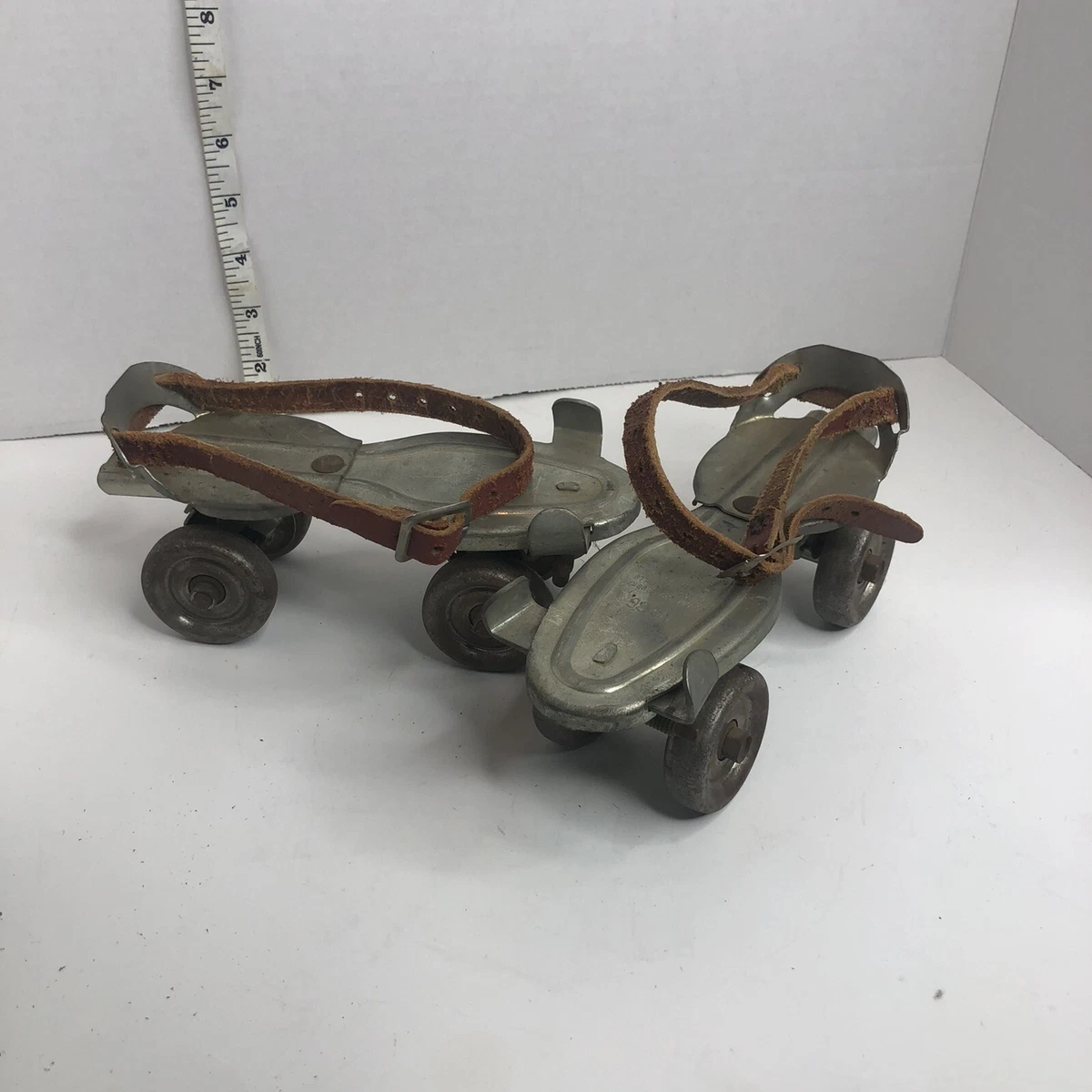 Vintage Metal Roller Skates