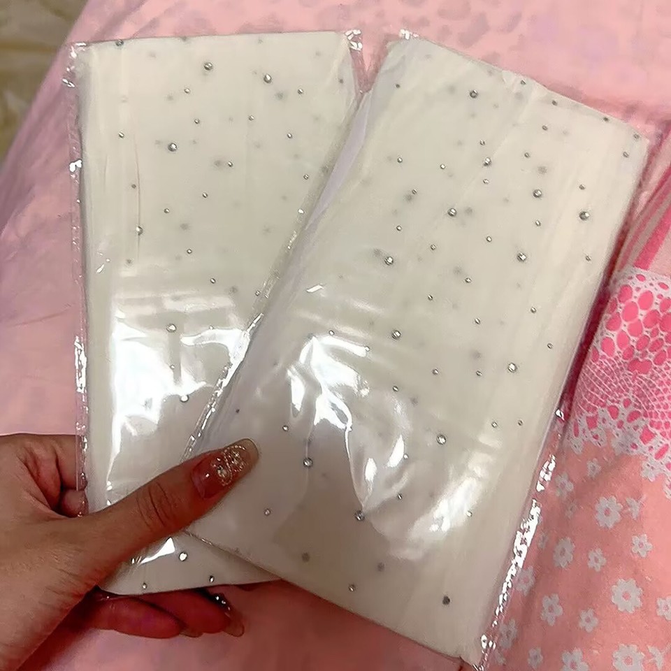 Womens Diamonds Waist Silk Semi Stockings See Through Flash Decor Thin ...