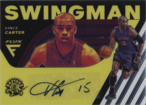 2020-21 Panini Flux - Swing Man Signatures #SM-VCA Vince Carter (AU ...