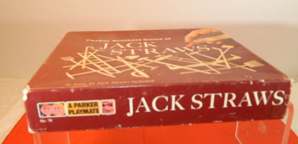 Jack Straws Game Parker Brothers 40 REPLACEMENT STRAWS & Box ONLY SEE PICTURES | eBay