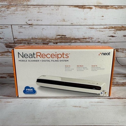 NeatReceipts Portable Mobile Scanner with USB Connectivity | eBay