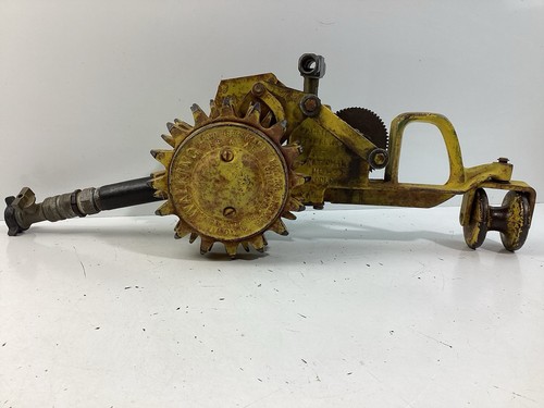 Antique National Cast Iron Walking Lawn Sprinkler Tractor Model A5 ...