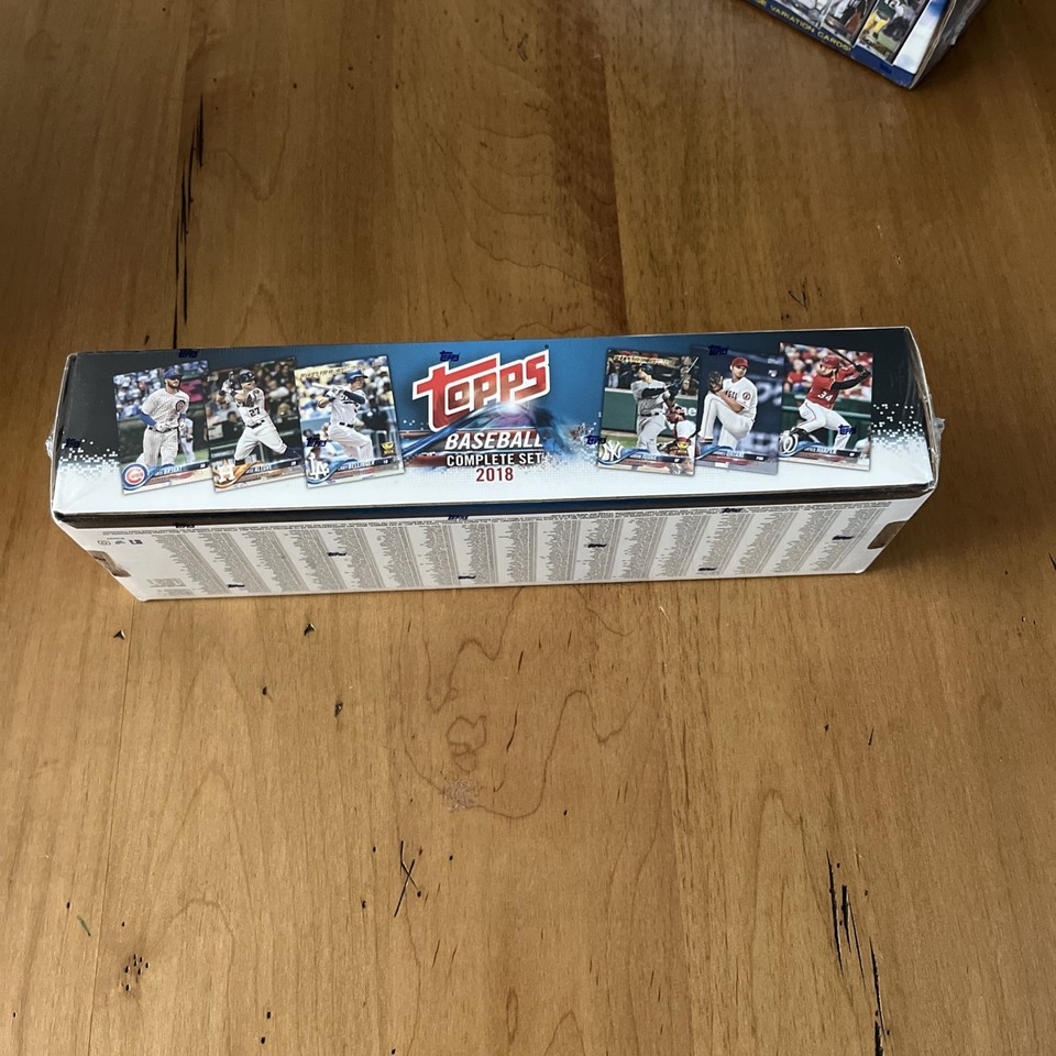 2018 Topps Baseball Complete Set SEALED Shohei Ohtani RC 5 Rookie Image ...