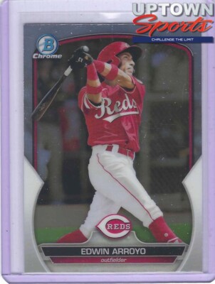 2023 Bowman Chrome Prospect #BCP-66 Edwin Arroyo - Cincinnati Reds | eBay