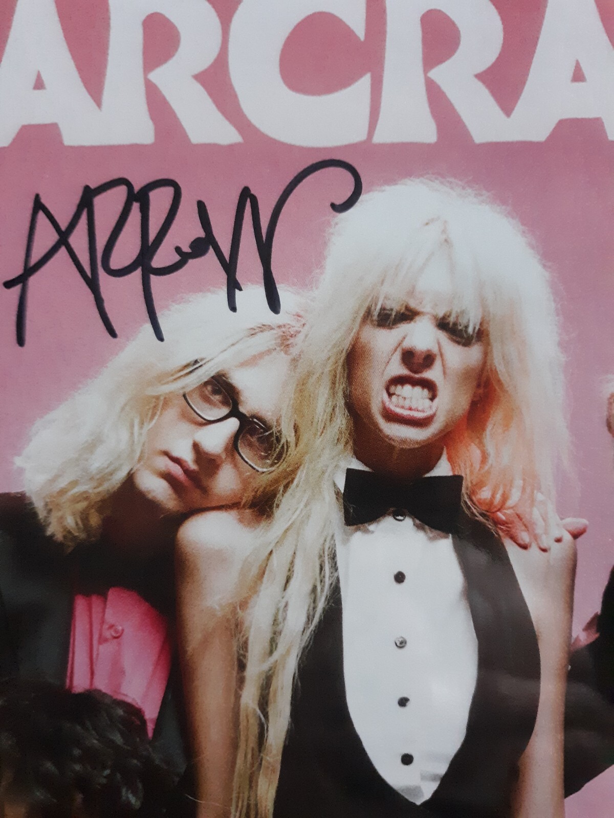 Starcrawler She Said Autographed Album Cover Only Arrow +3 Website ...