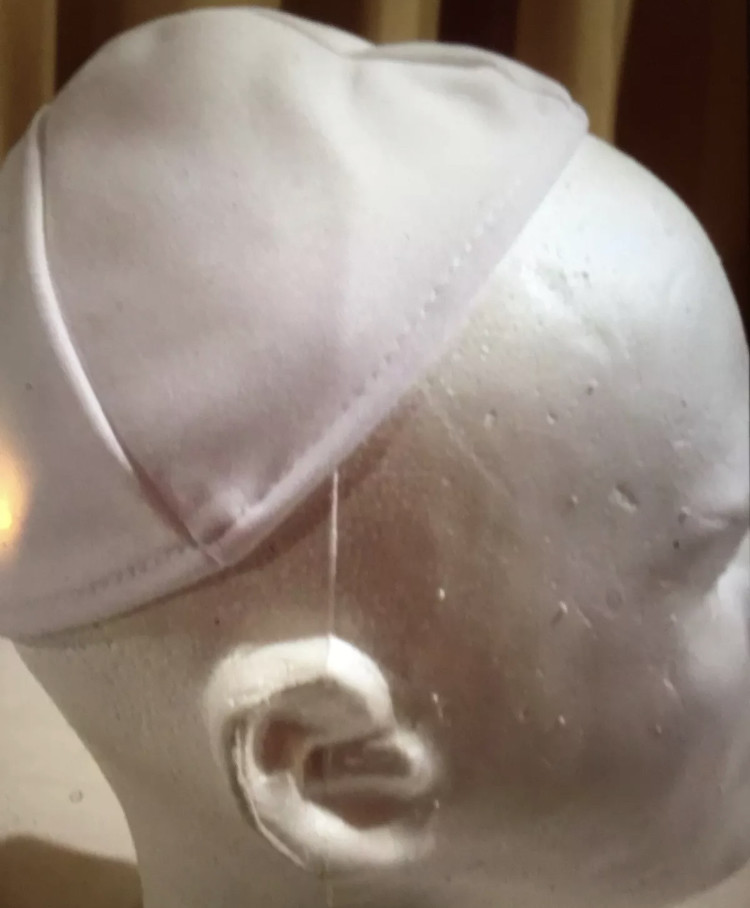 Pope Catholic Cap Religious Cardinal Costume White Yarmulka Skull ...