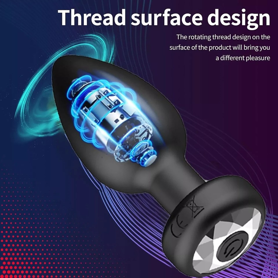 Remote Anal Bead Butt Plug Vibrator Male Prostate Massager Sex Toys for ...