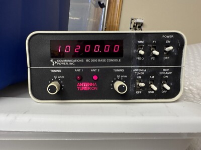 Communications Power Inc BC 2000 Base Console Station CB AM SSB Preamp ...