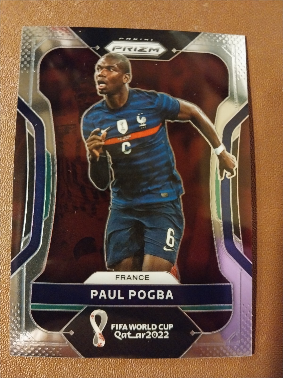 2022 PAUL POGBA PANINI PRIZM WORLD CUP SOCCER CARD #103 FRANCE QATAR | eBay
