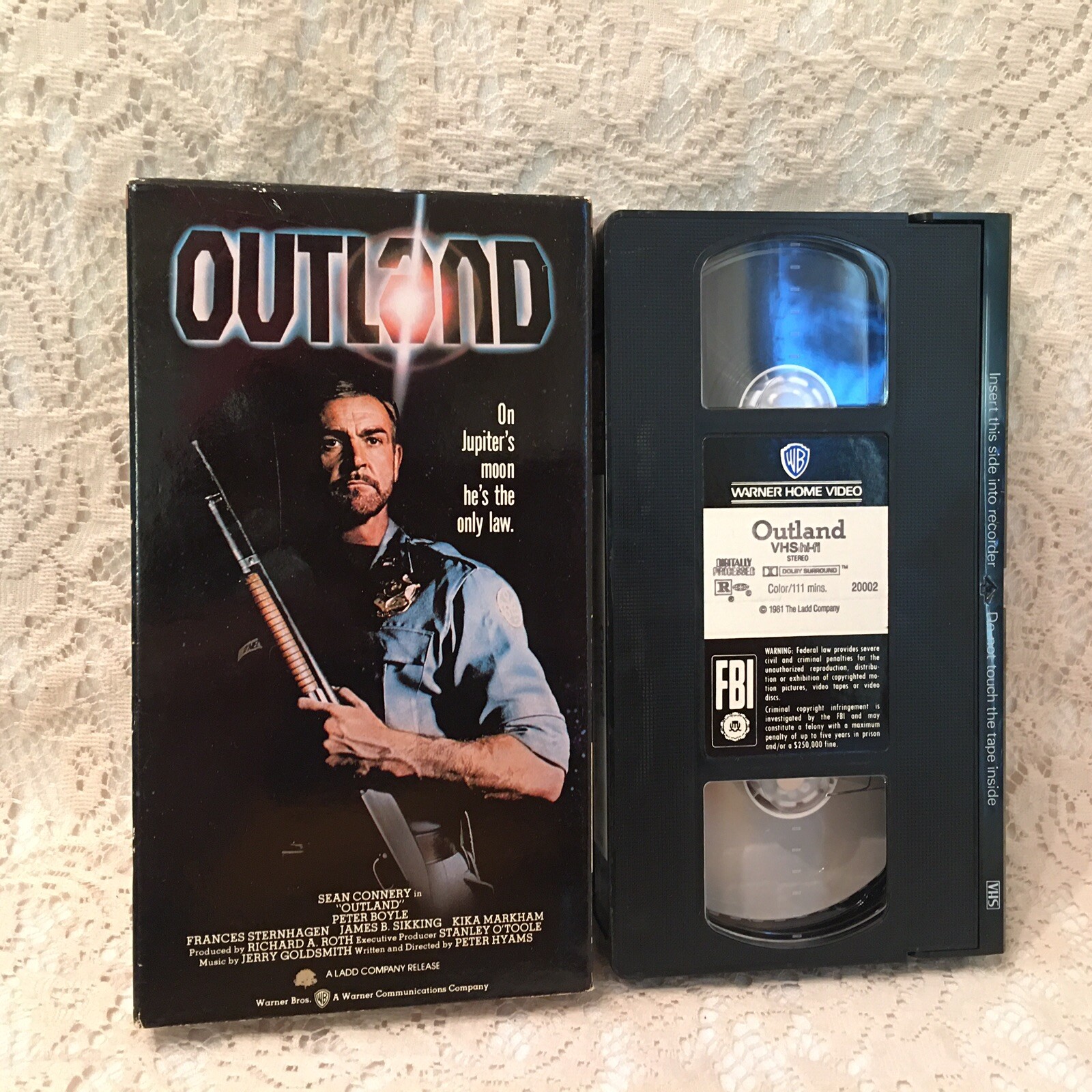 Outland VHS 1997 Peter Boyle SEAN Connery 85391498230| eBay