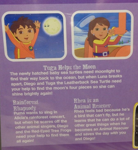 Go, Diego Go - Moonlight Rescue (DVD, 2008) for sale online | eBay