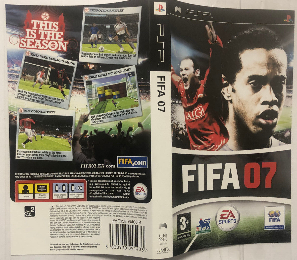 Jaquette Fifa 07 PSP | eBay