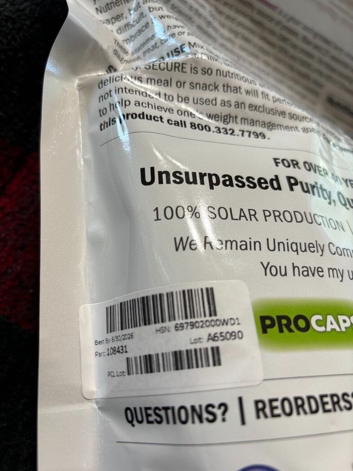 Andrew Lessman Secure Complete Meal Replacement Mixed Berry 100 ...