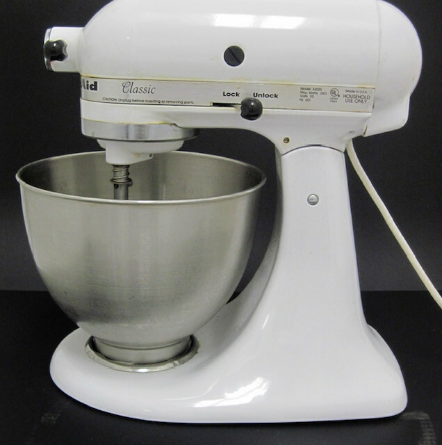 KitchenAid Classic Plus K45SS 4.5qt Tilt-Head Stand Mixer - White ...