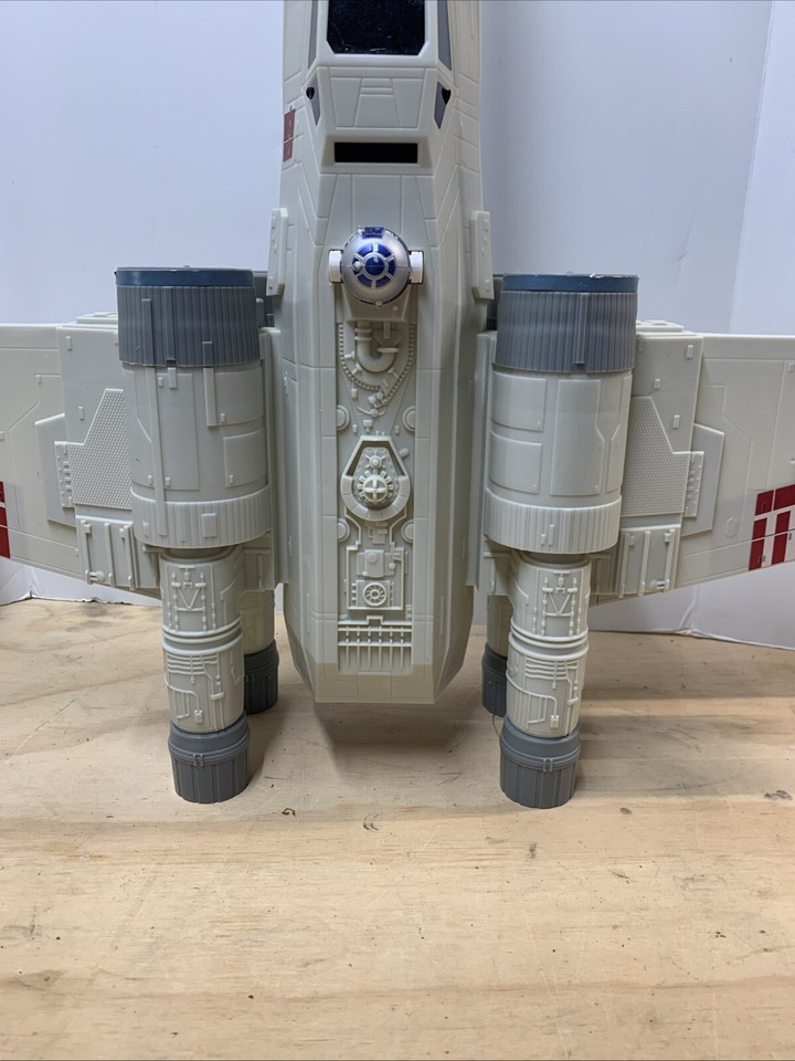 Hasbro Star Wars Giant X-Wing Fighter Ship R2D2 Toy C-2604A Large 30 ...