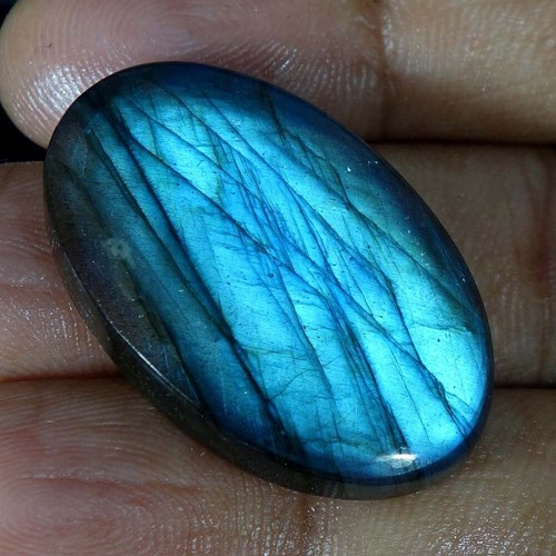 Detoxification Benefits Blue Flash Labradorite Oval Cabochon Gemstone ...