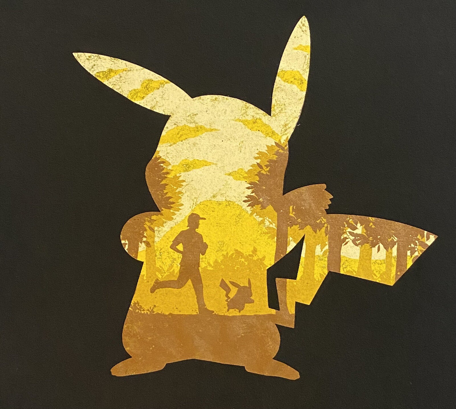 Pikachu Silhouette