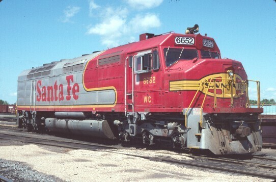 WC 6652 FP-45 (WISCONSIN CENTRAL - ATSF) --- Original Slide N T9-3 | eBay