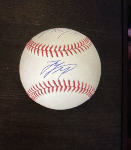 Shohei Ohtani , Mike Trout Signed Baseball MLB ,Fanatics ,Autographed ...