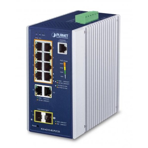 Planet IgS-4215-8up2t2s Switch Di Rete Gestito L2/l4 Gigabit Ethernet [10/100/10 4711605287005 ...