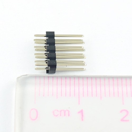 5Pcs Gold Plated 2mm 2.0mm Pitch 2x5 10 Pin Double Male Header Strip L ...