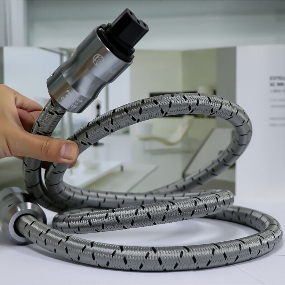 1M Krell HiFi Audio Power Cable Audiophile OFC US Amplifier Power Cable ...