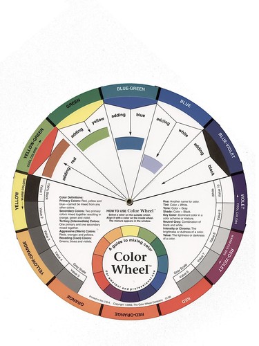 The Color Wheel Company Artist Mixing Guide Color Wheel - color wheel ...