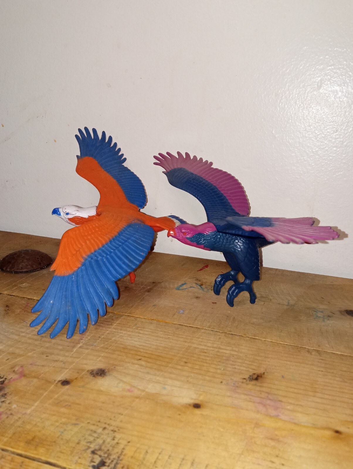 MOTU Zoar & Screech Eagle Hawk Birds Mattel Masters of the Universe