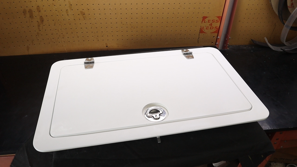 Universal Hatch for Deck, Transom, Center Console, Pontoon Boat Yacht ...