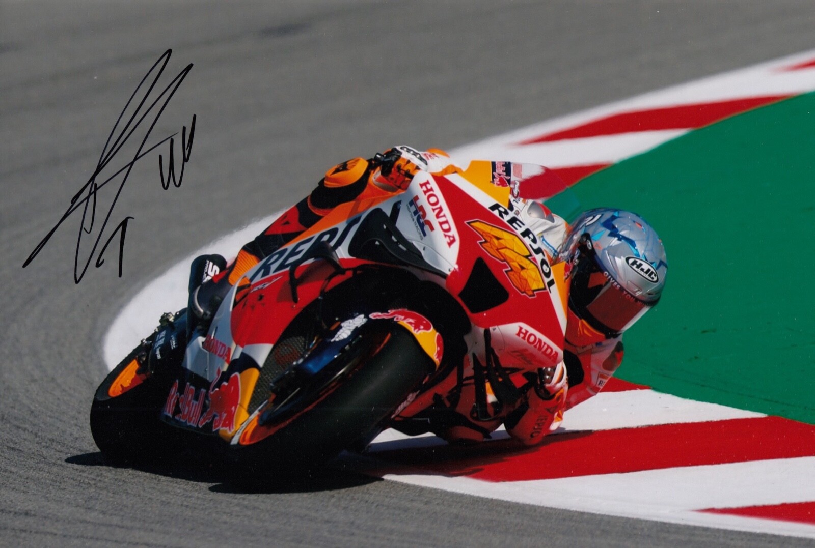 Pol Espargaro Hand Signed 12x8 Photo MotoGP Autograph Repsol Honda 2022 ...