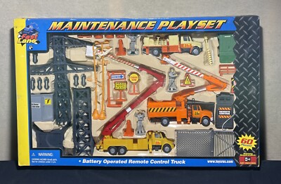 ToysRus MAINTENANCE Playset Fast Lane 60 Battery Operated Remote ...