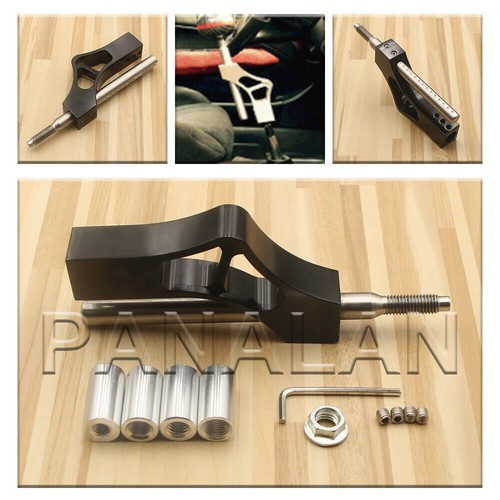 Aluminium Manual Gear Shift Knob Extension Adjustable Height Lever Bar ...