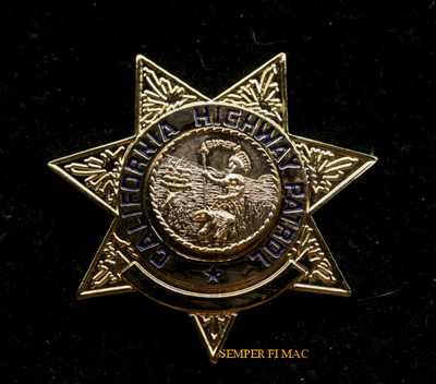 CALIFORNIA HIGHWAY PATROL CHP MINI HAT PIN CHP RETIREMEN POLICE LAW ...