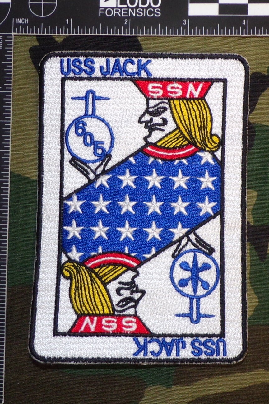 US Navy USS Jack SSN 605 Submarine Embroidered Full Color Patch | eBay