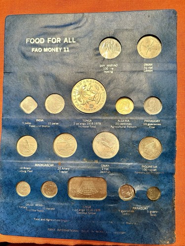 Food For All FAO Money 11 Complete Set 16 Coins | eBay