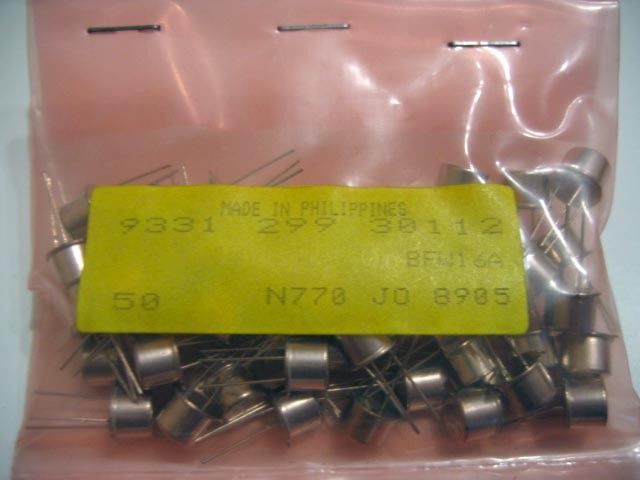 BFW16A Philips Silicon NPN Transistor 1.5 W 0.3 a Blx10 Blx17 for sale ...