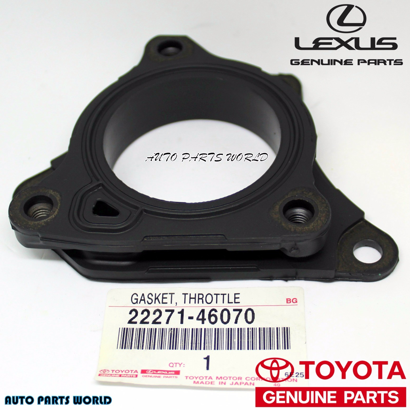 GENUINE OEM TOYOTA SUPRA GS300 IS300 SC300 THROTTLE BODY GASKET 22271 ...