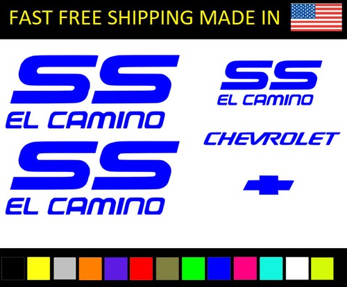El Camino Decal Kit SS Stickers decal Chevrolet Chevy | eBay