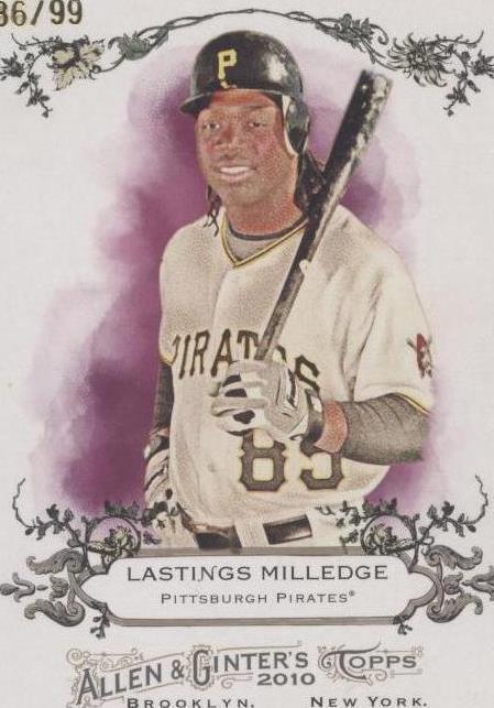 2010 Topps Allen & Ginter's - Rip Cards Lastings Milledge #RIP-RC48 ...